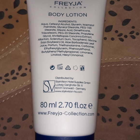 FREYJA COLLECTION | Makeup | Freyja Collection Body Lotion | Poshmark